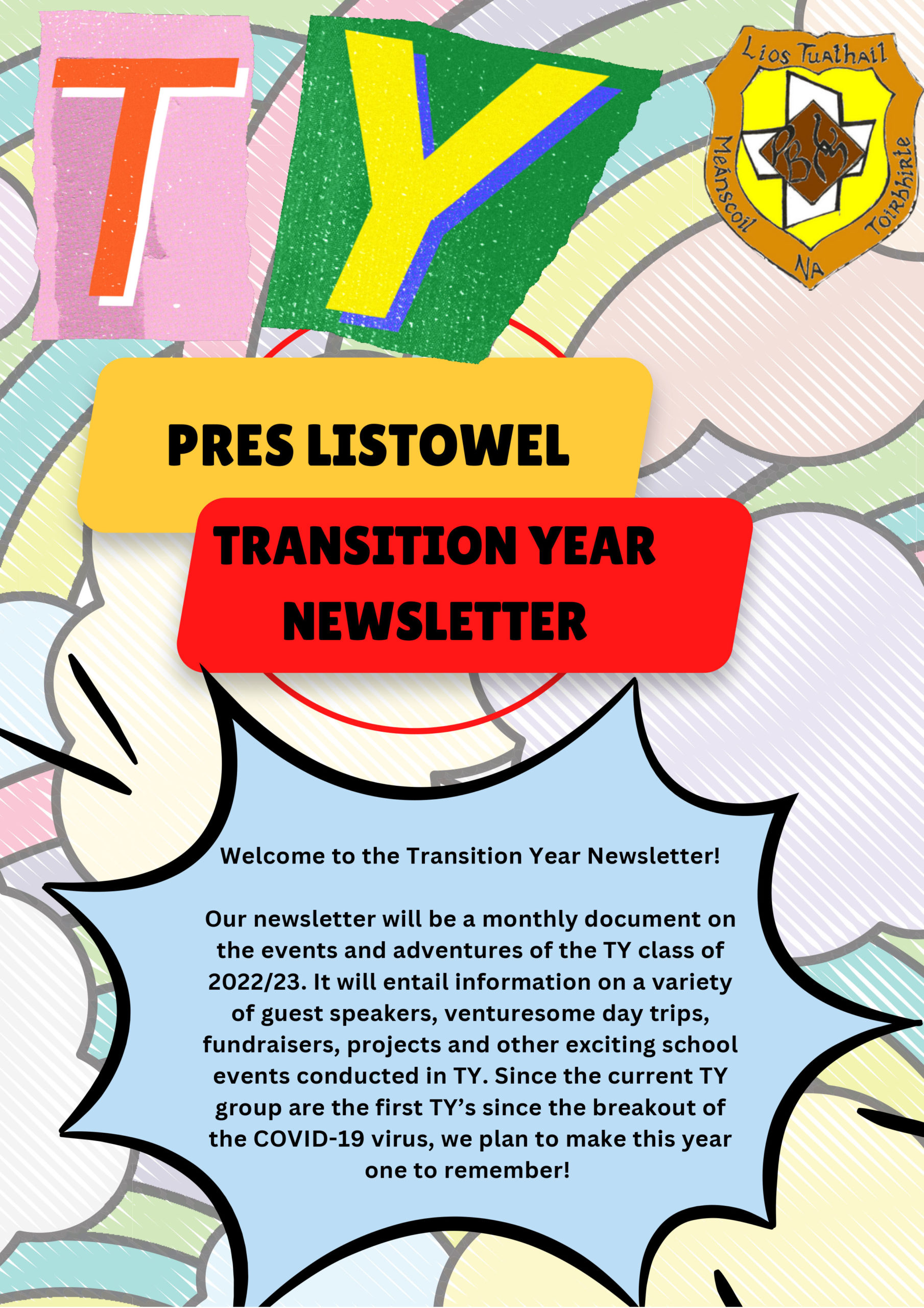 Transition Year Newsletter - Presentation Secondary School Listowel