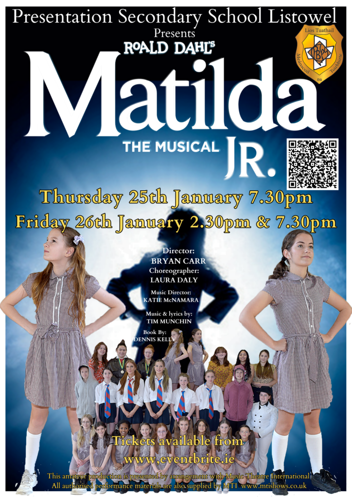 Matilda The Musical - Presentation Secondary School Listowel